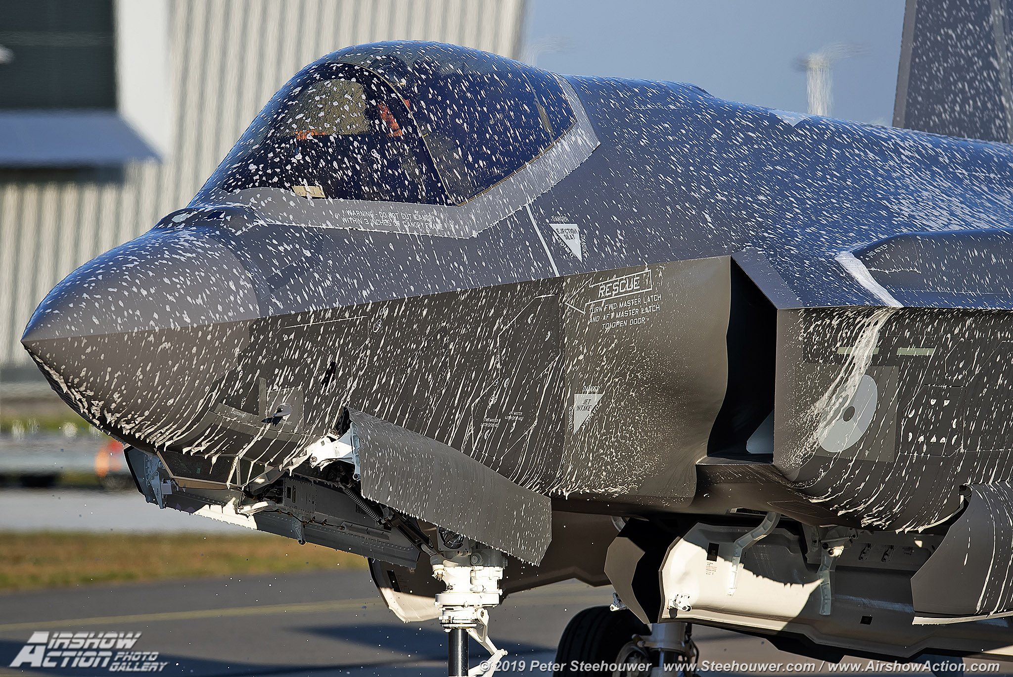 First arrival F35 RNLAF Nov2019 - Airshow Action Photography by Peter ...